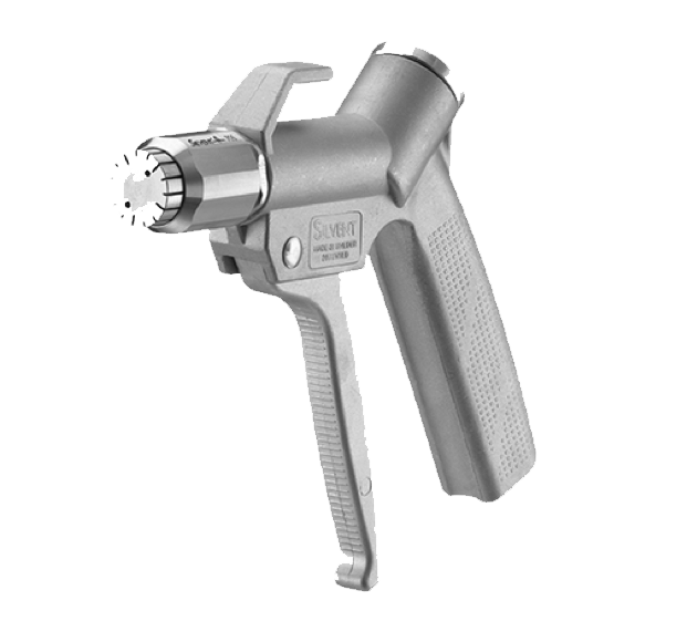 Blåsepistoler SILVENT 007-S med dyse i rustfritt stål